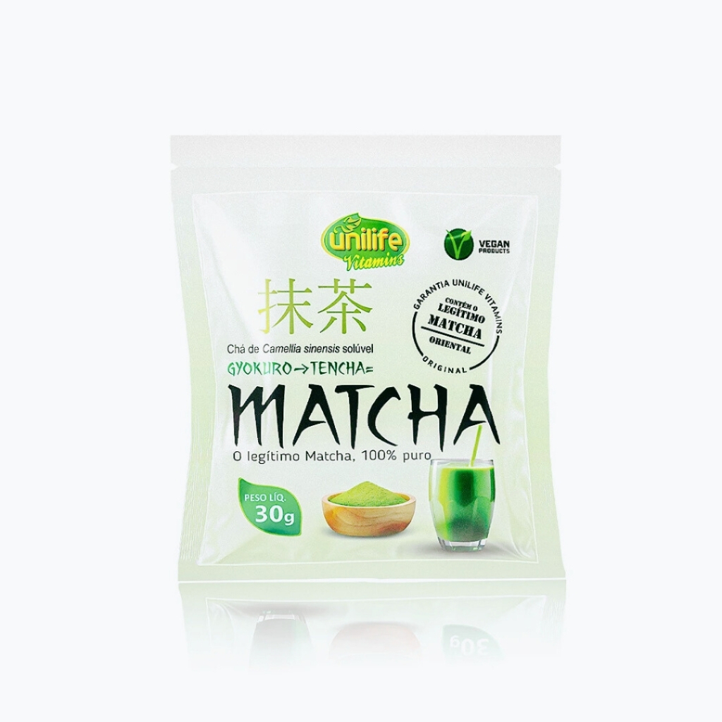 Matcha Legítimo Premium 100% Puro Original Chá Em Pó 30g - Unilife ...