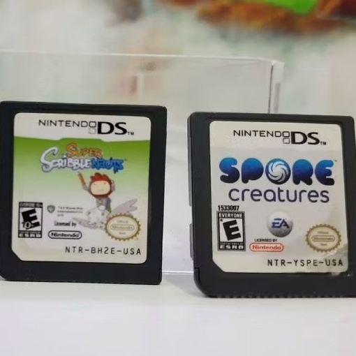 Jogos Nintendo Ds: Scribblenauts, Spore Creatures | Shopee Brasil