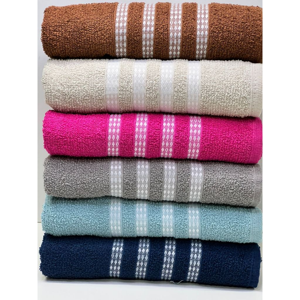 Kit 5 Toalhas Banho Gigante 100% Algodao 1,20x70 | Shopee Brasil