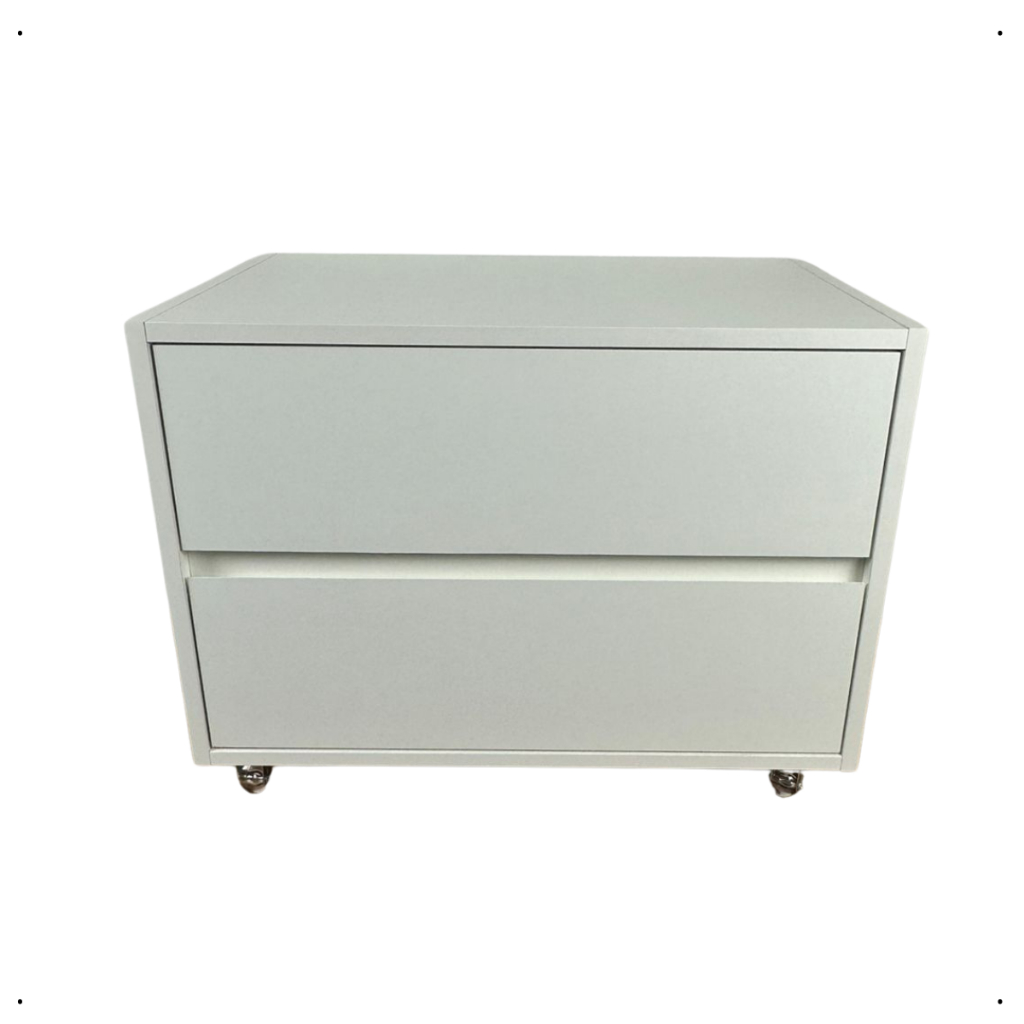 Gabinete Organizador 2 Gavetas Para Banheiro Com Rodinhas Rodizio Em ...