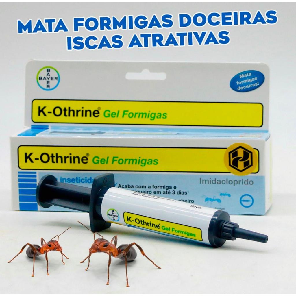 Bayer/Envu K-Othrine Gel Acaba Formiga Doceira 10g Original Incolor ...