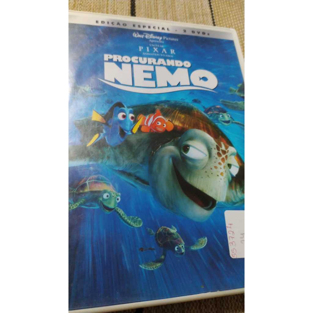 DVD - Edição Especial 2 DVD's Procurando Nemo | Shopee Brasil