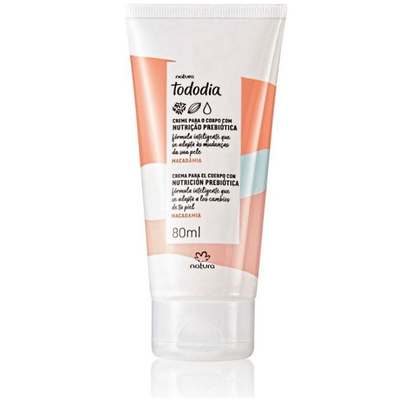 Creme Nutritivo Para O Corpo Tododia Macadâmia 80ml Natura | Shopee Brasil