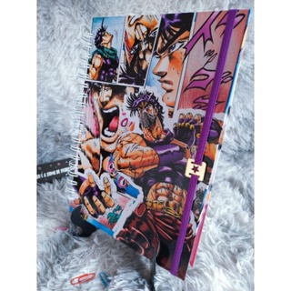 JOSEPH JOESTAR Caderno Médio (A5) ou Escolar (5, 10, 15 ou 20 matérias ...