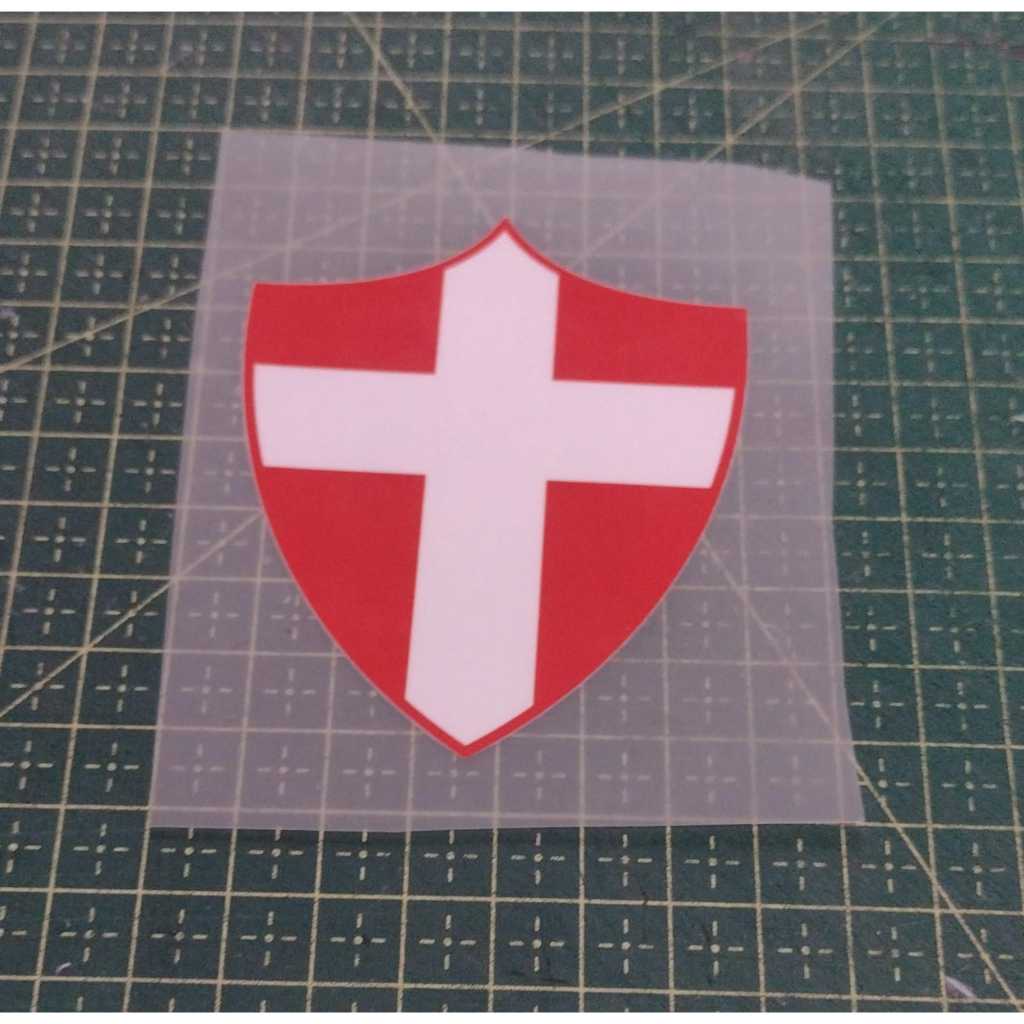Adesivo Têxtil Termocolante Cruz de Savóia primeiro Simbolo do ...