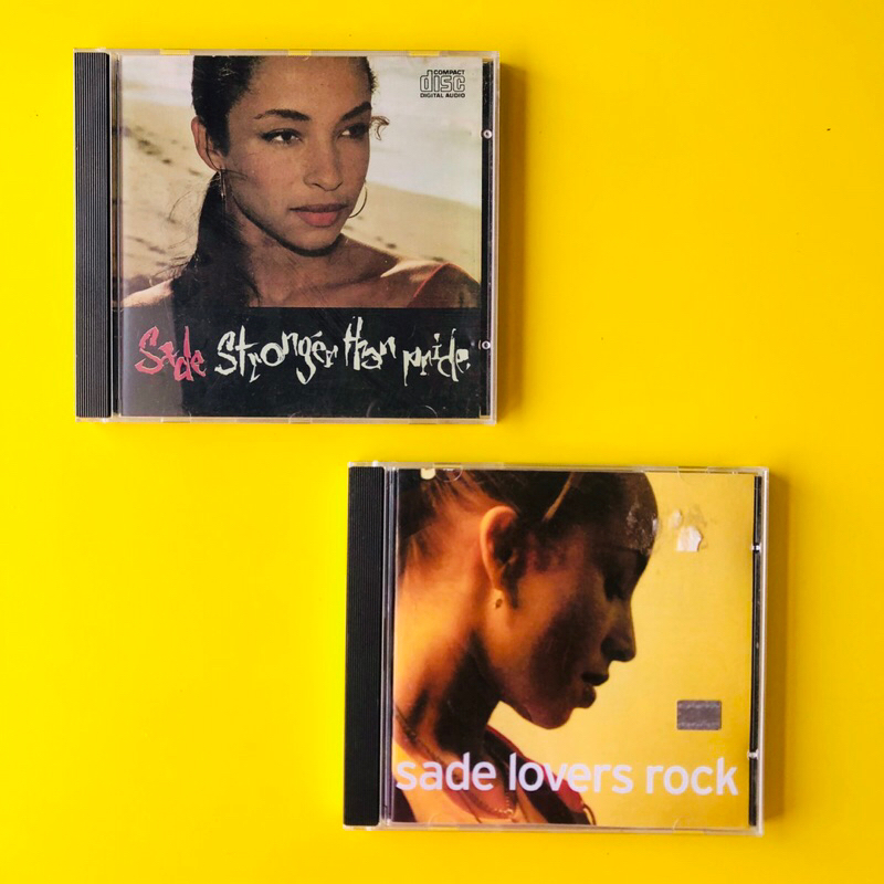 Sade - 2 CD ORIGINAIS (Stronger Than Pride + Lovers Rock) | Shopee Brasil