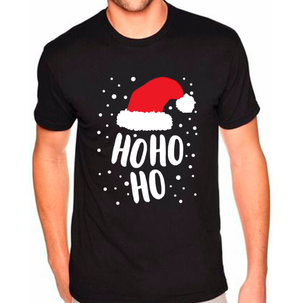 CAMISETA DE NATAL Adulto e Infantil blusa Unissex 100% Algodão | Shopee ...