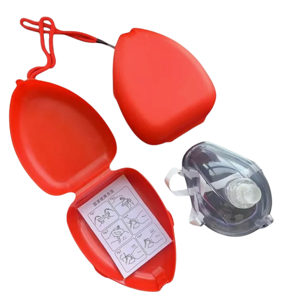 Máscara De Reanimação Cardiopulmonar Rcp Mask Pocket | Shopee Brasil