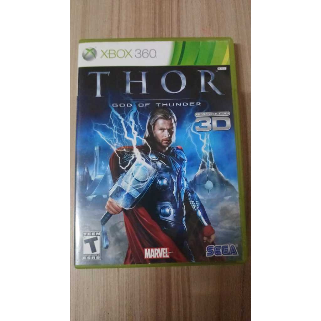 Thor God of Thunder - Xbox 360 - Mídia Física Original | Shopee Brasil