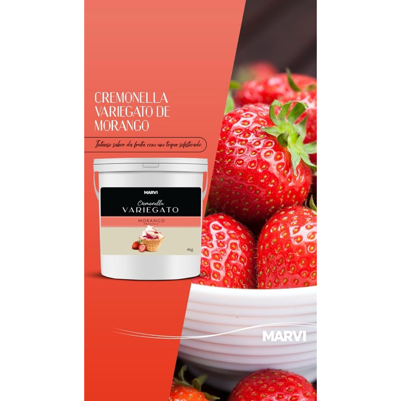 Cremonella Variegato Sabores 4kg | Shopee Brasil