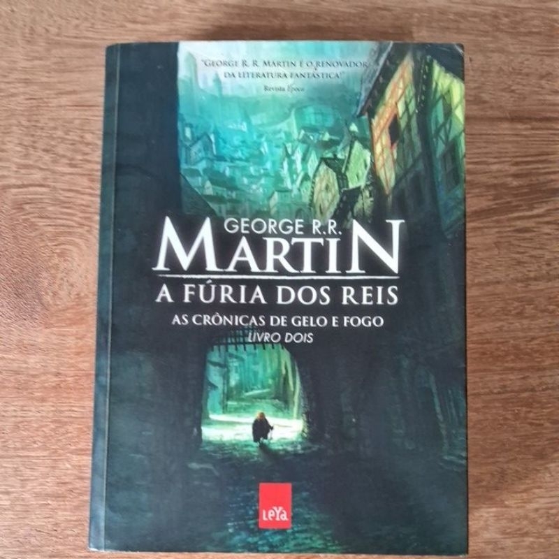 A fúria dos reis - George R.R.Martin. | Shopee Brasil