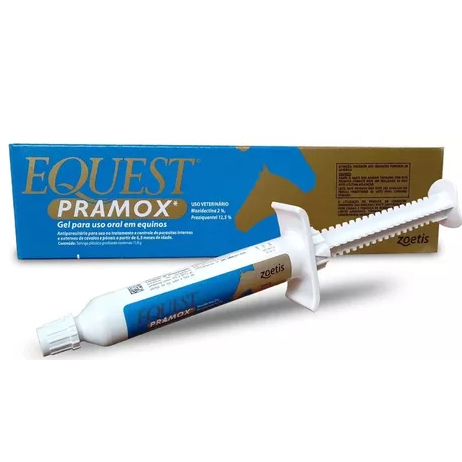 Equest Pramox Antiparasitários para Equinos 11,8g - Zoetis | Shopee Brasil