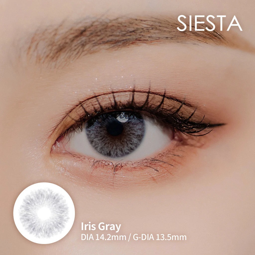 Siesta Crystal iris Gray COM GRAU | Shopee Brasil