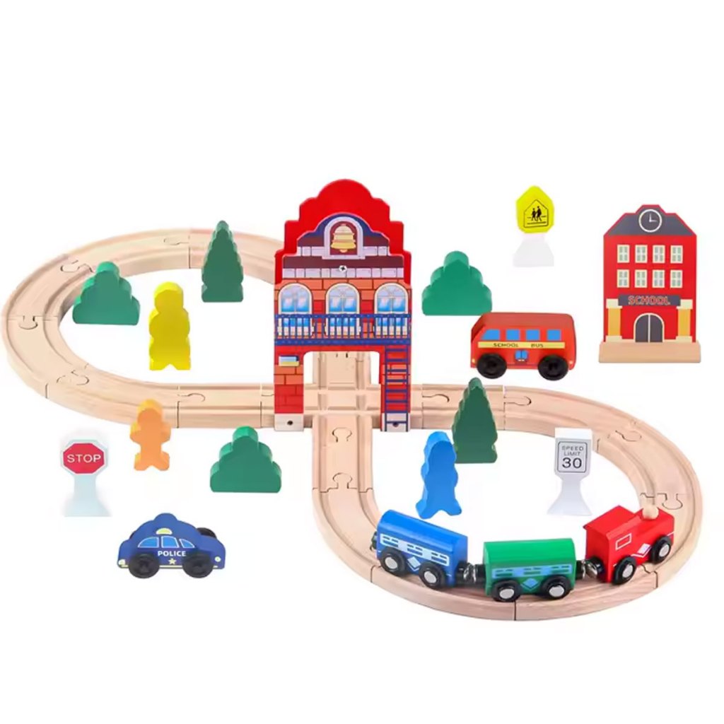 ESTAÇÃO DE TREM EM MADEIRA SPIDER IMPORT - 1469 | Shopee Brasil