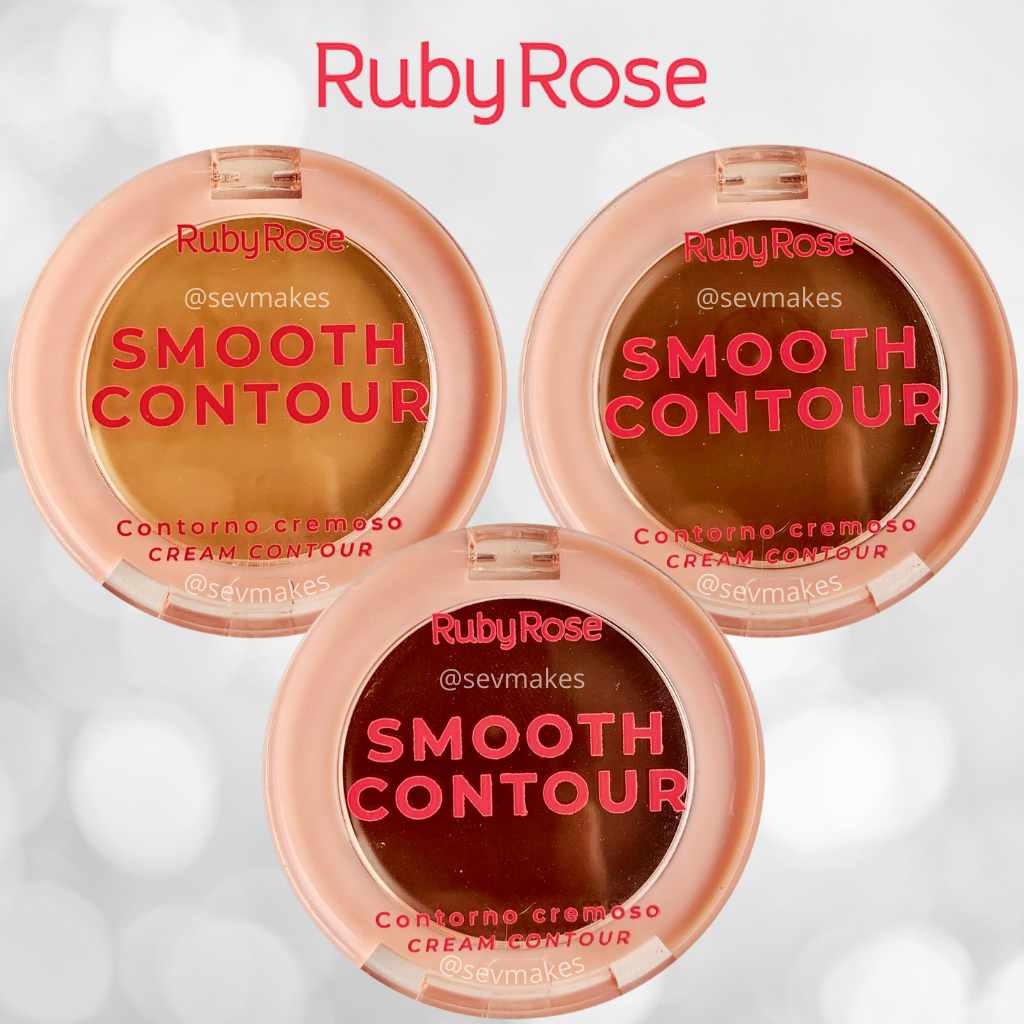 Contorno Cremoso Smooth Contour - RUBY ROSE | Shopee Brasil