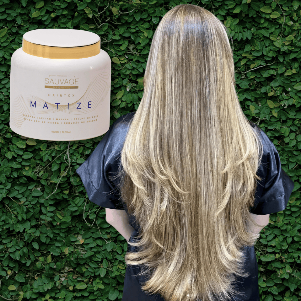 Botox Blindagem, Selagem - Botox para Loiro - Hairtox Matize | Shopee ...