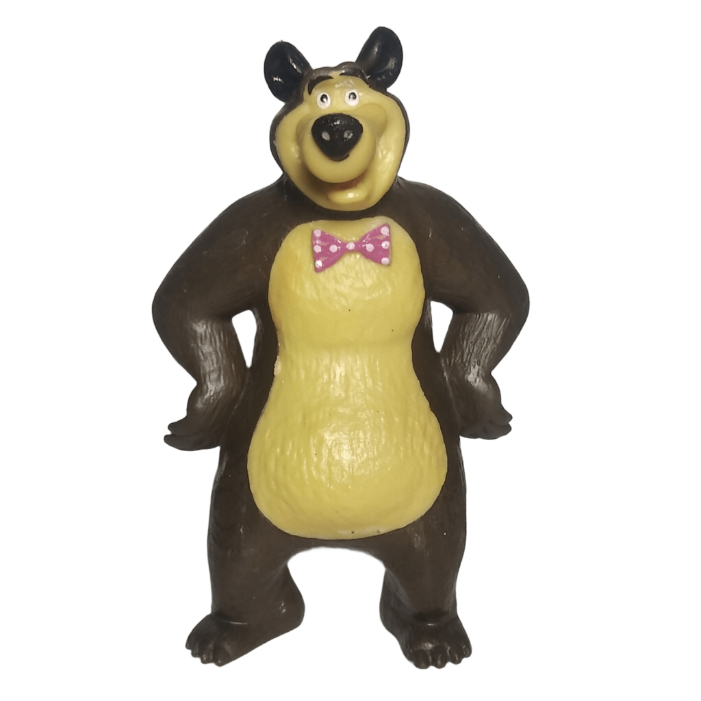Boneco Urso - Sunny - Filme Masha e o Urso - 10 CM | Shopee Brasil