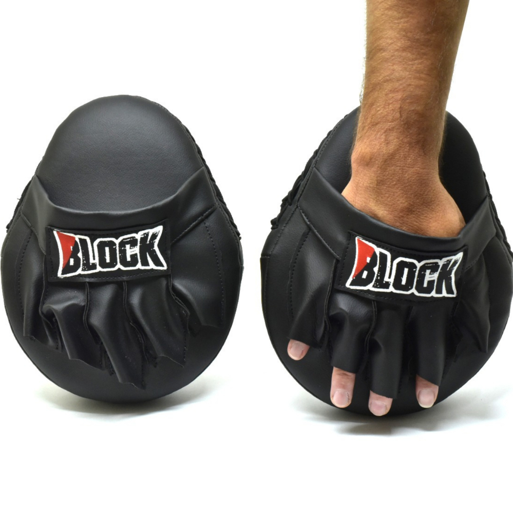 Manopla Boxe Academia Aparador Muay Thai Treino Crossfit MMA Soco Fit ...