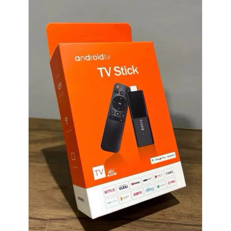 Tv Stick / Smart Tv Android 4k Wi-fi Hdmi Streaming Cor Preto Tipo De ...