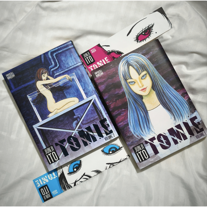 Kit Mangá Tomie Vol. 1 e 2 - Junji Ito - Versão Pipoca e Nanquim com Marca Páginas | Shopee Brasil