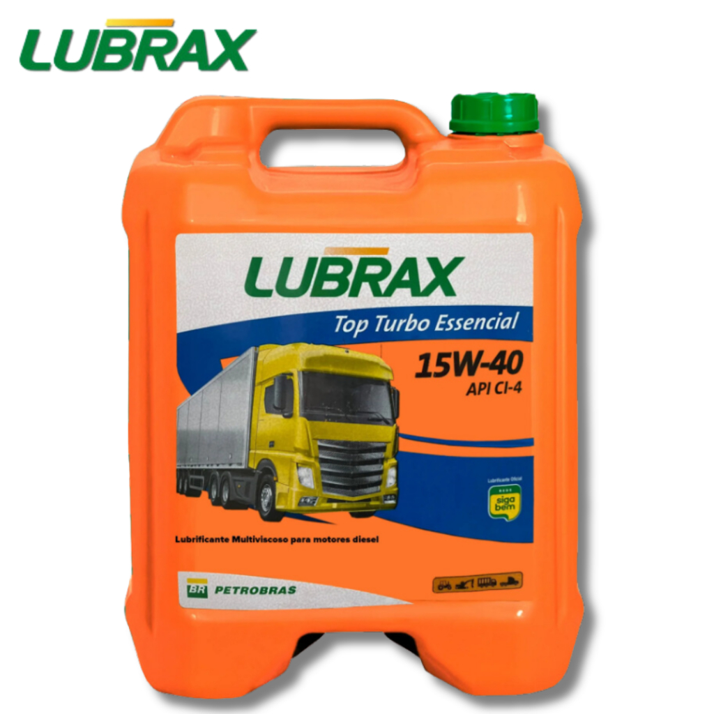 LUBRAX TOP TURBO ESSENCIAL 15W40 CI4 BB 20L | Shopee Brasil