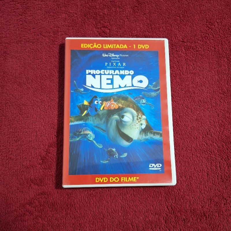 DVD Procurando Nemo | Filme de Animação | Disney | Shopee Brasil