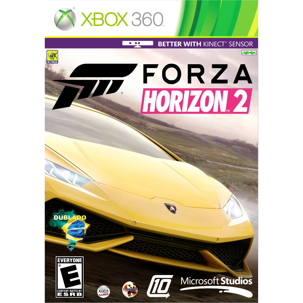 Forza Horizon 2 - Xbox 360 Desbloqueado/Destravado - Mídia Física ...