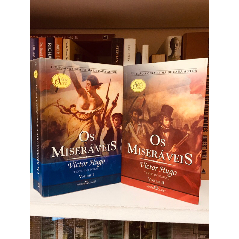 Livro Os Miseráveis: Volumes 1 e 2 (2 Volumes | Shopee Brasil