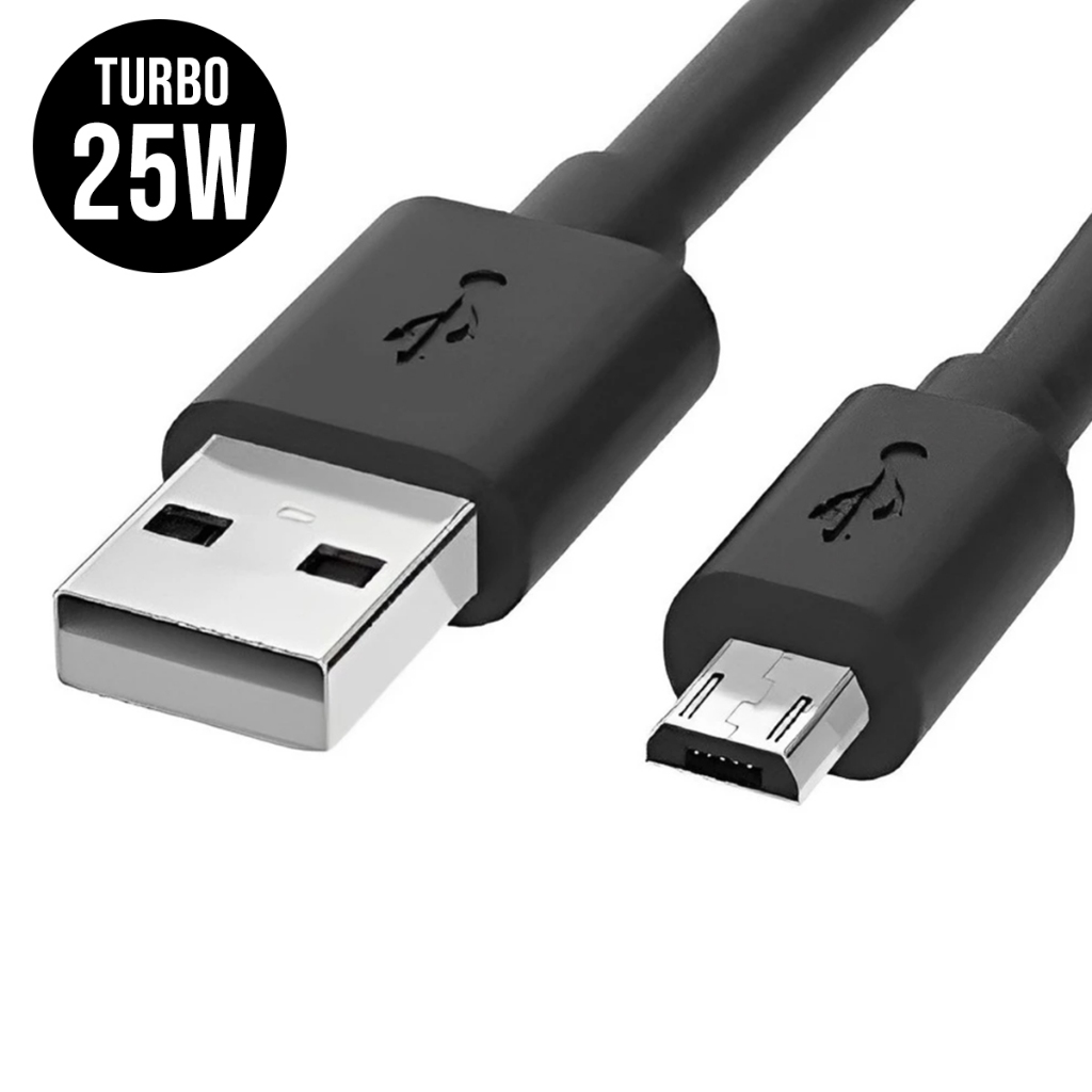 Cabo V8 Micro USB Carregador Android Micro USB V8 Carga Rápida Turbo ...