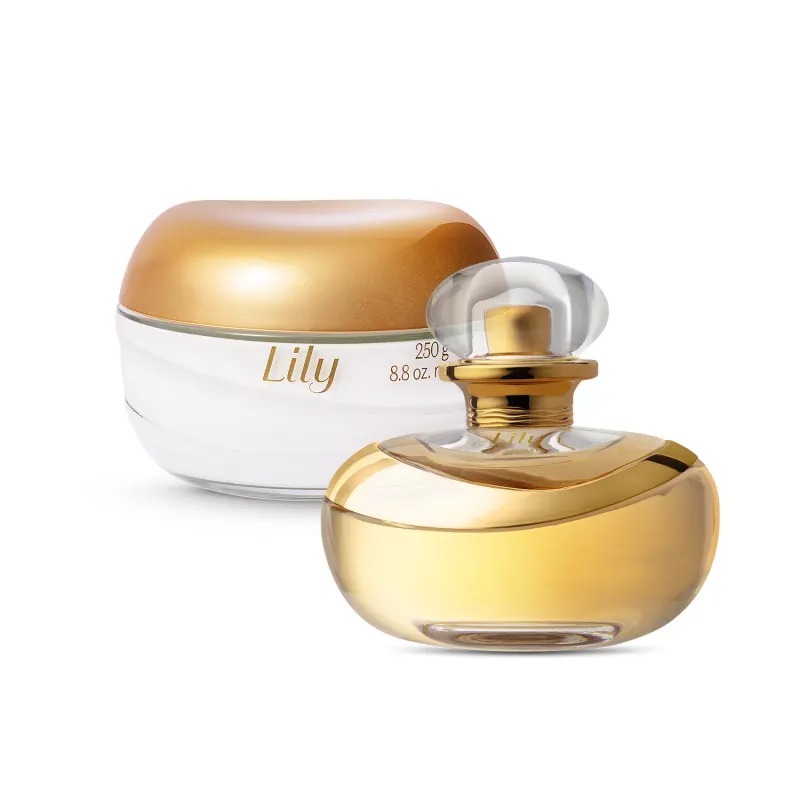 Kit Lily - Perfume e Creme Hidratante Floral Feminino | Shopee Brasil