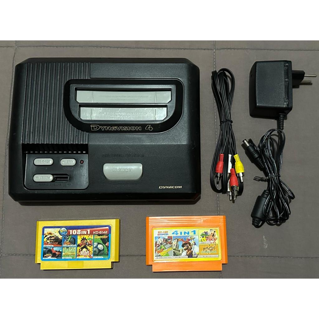 Console Dynavision 4 - Com jogos, fonte e cabo AV | Shopee Brasil