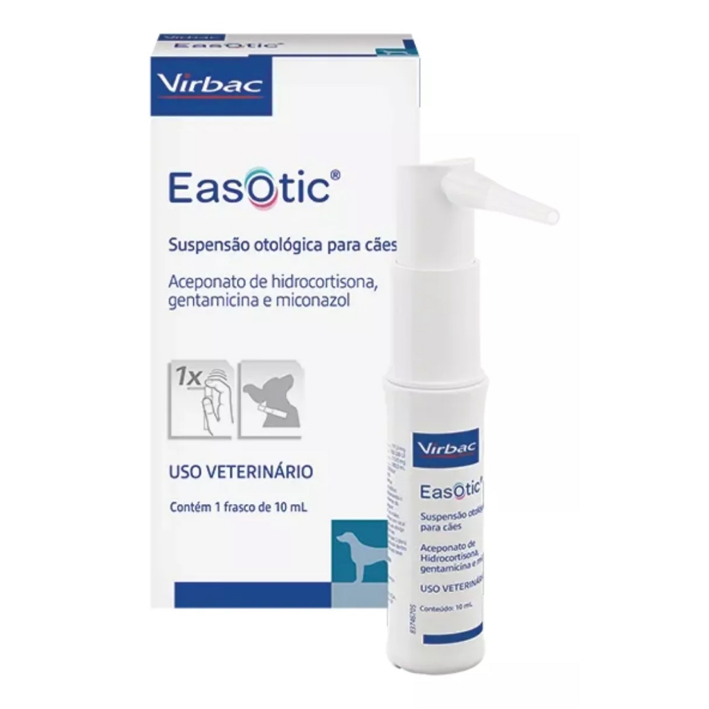 Easotic 10ml - Original Virbac Tratamento Otológico | Shopee Brasil