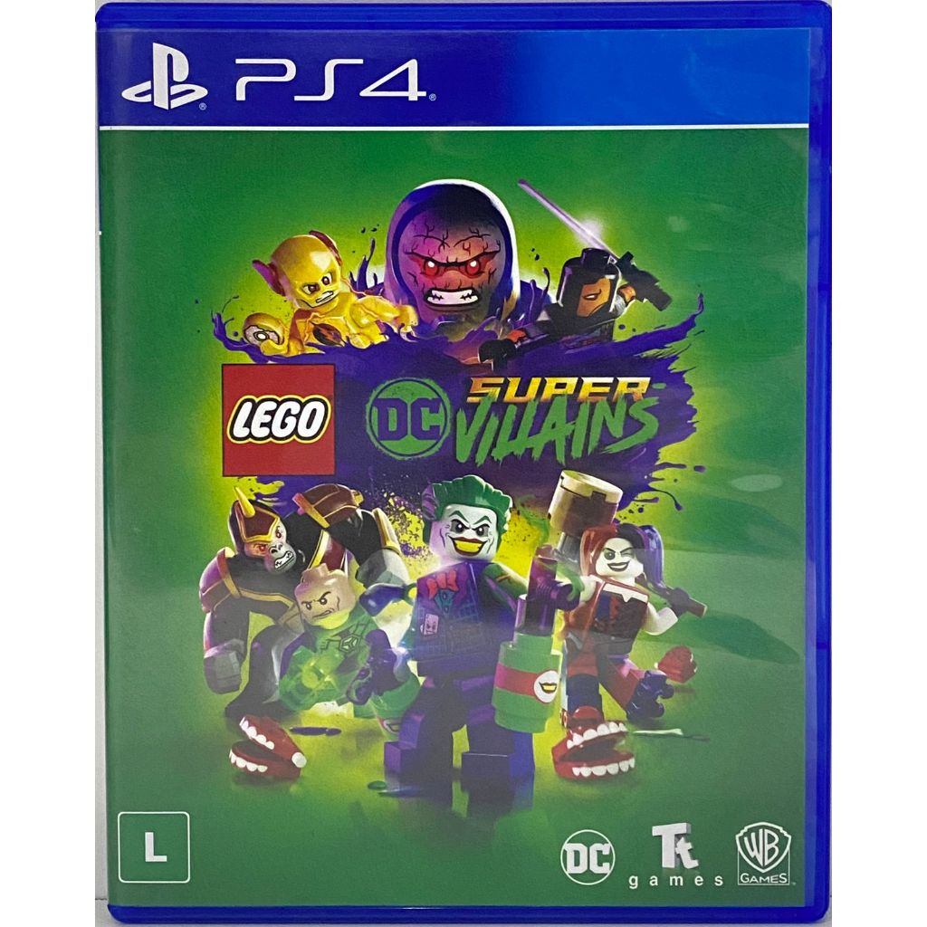 Lego DC Super Villains - PS4 - Original | Shopee Brasil