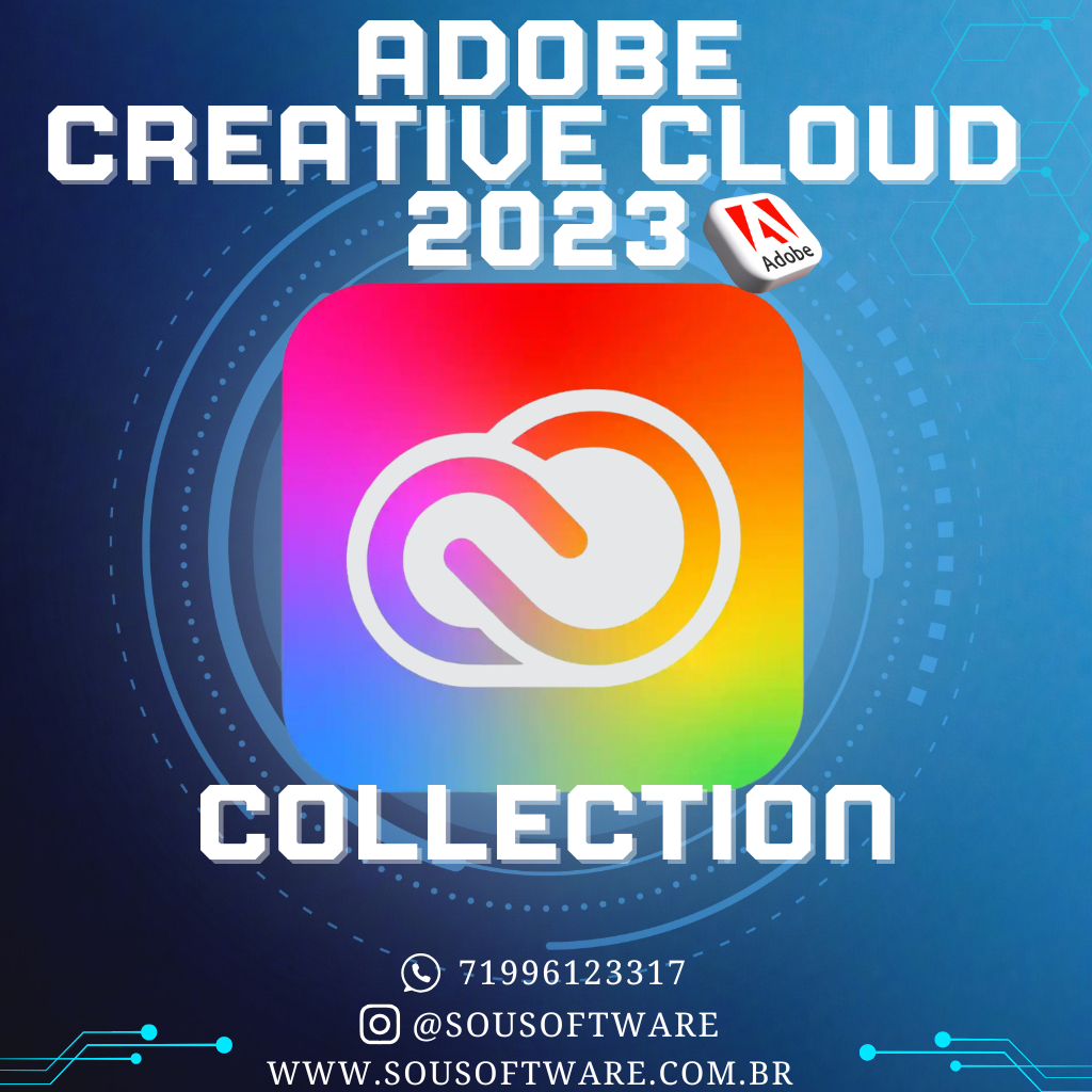 Adobe Creative Cloud Collection 2023 - ENTRE EM CONTATO ANTES DA COMPRA ...