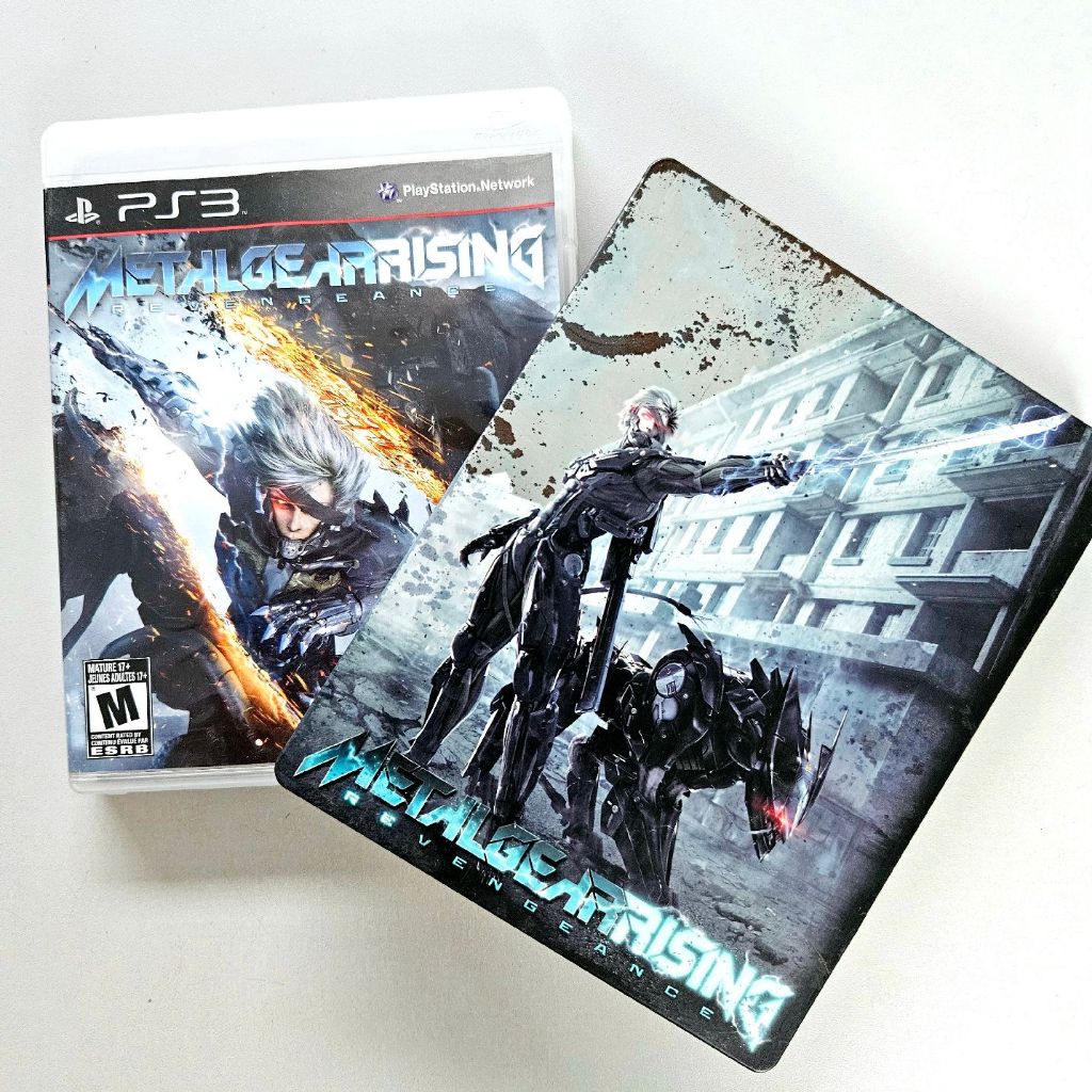 Metal Gear Rising Revengeance + Steelbook Original Playstation 3 PS3 ...