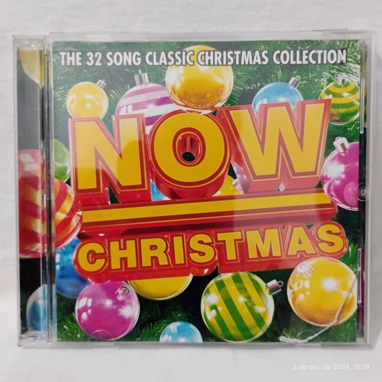 CD DUPLO - NOW CHRISTMAS -NATAL. | Shopee Brasil