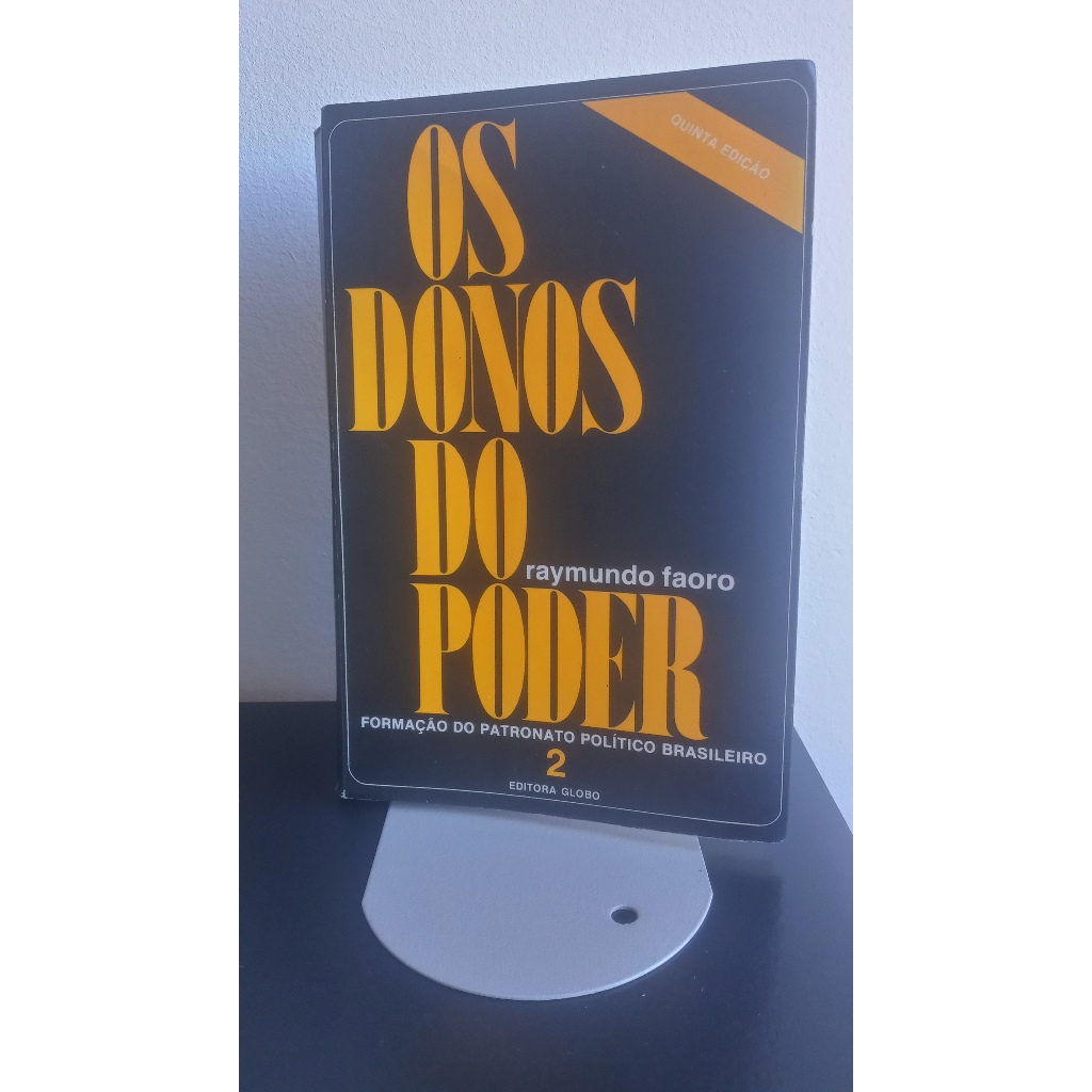 Livro - Os Donos do Poder Vol.2 (Raymundo Faoro) | Shopee Brasil