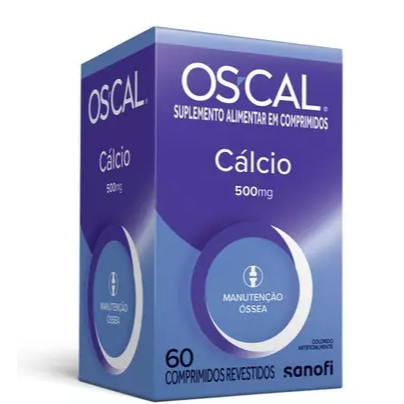 OSCAL 500MG COM 60 COMPRIMIDOS | Shopee Brasil