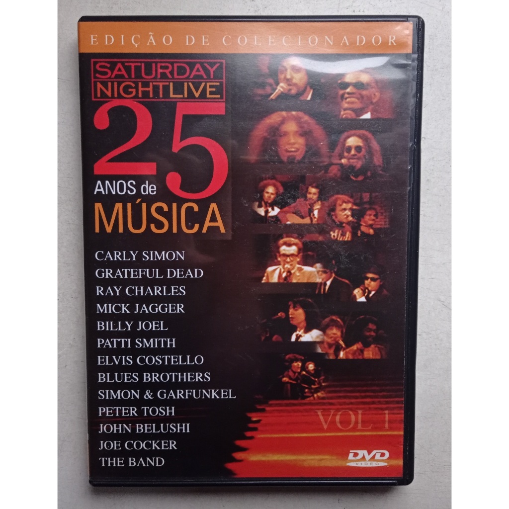 DVD Original - Saturday Night Live - 25 Anos de Música - Ray Charles ...