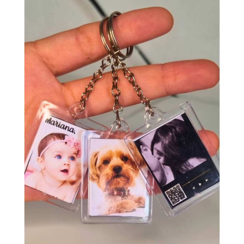 CHAVEIRO PERSONALIZADO COM FOTO DE ALTA RESOLUÇÃO | Shopee Brasil