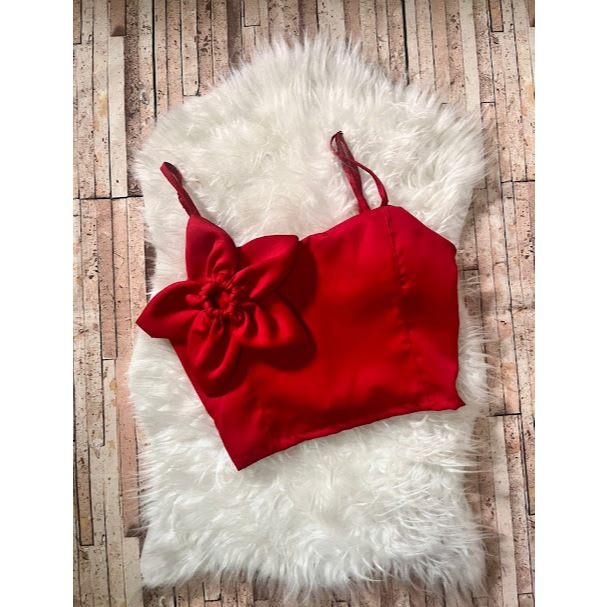 Cropped Flor Plus Size | Shopee Brasil