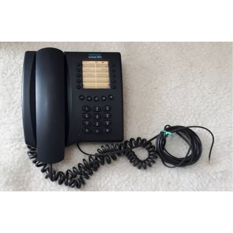 Telefone Fixo Euroset Siemens 3010 | Shopee Brasil