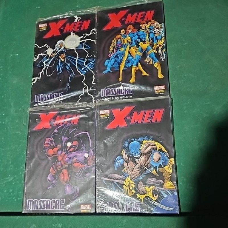 X-Men - Massacre vol 01 ao 04 (completa) | Shopee Brasil