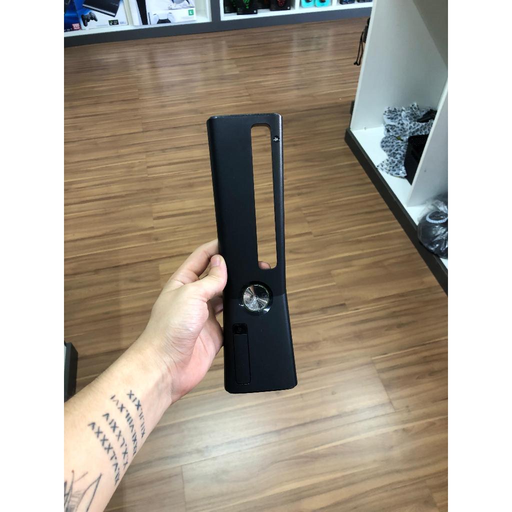 Painel Frontal Faceplate Xbox 360 Slim Fosco + Modulo Placa Frontal Rf ...