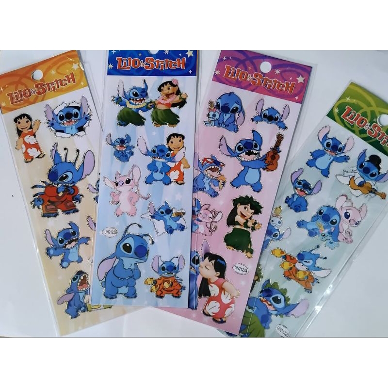 36 Adesivo infantil/sticker lilo & stitch | Shopee Brasil