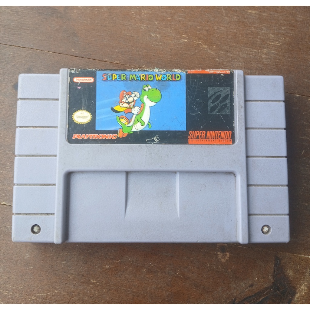 Cartucho: Super Mario World - Super Nintendo (Original Playtronic ...