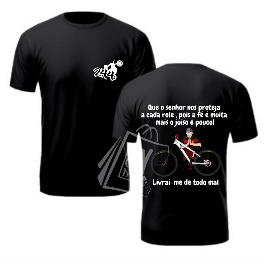 Camisa E blusa Família do Grau 244 camiseta Masculina Frase Bike moto bicicleta | Shopee Brasil