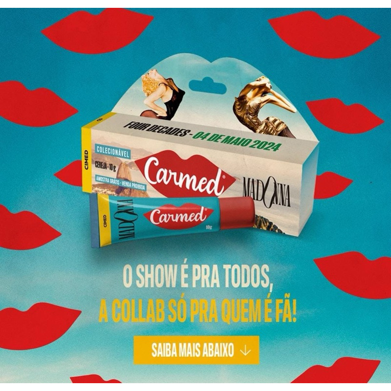 CARMED MADONNA RARO COLECIONADOR | Shopee Brasil