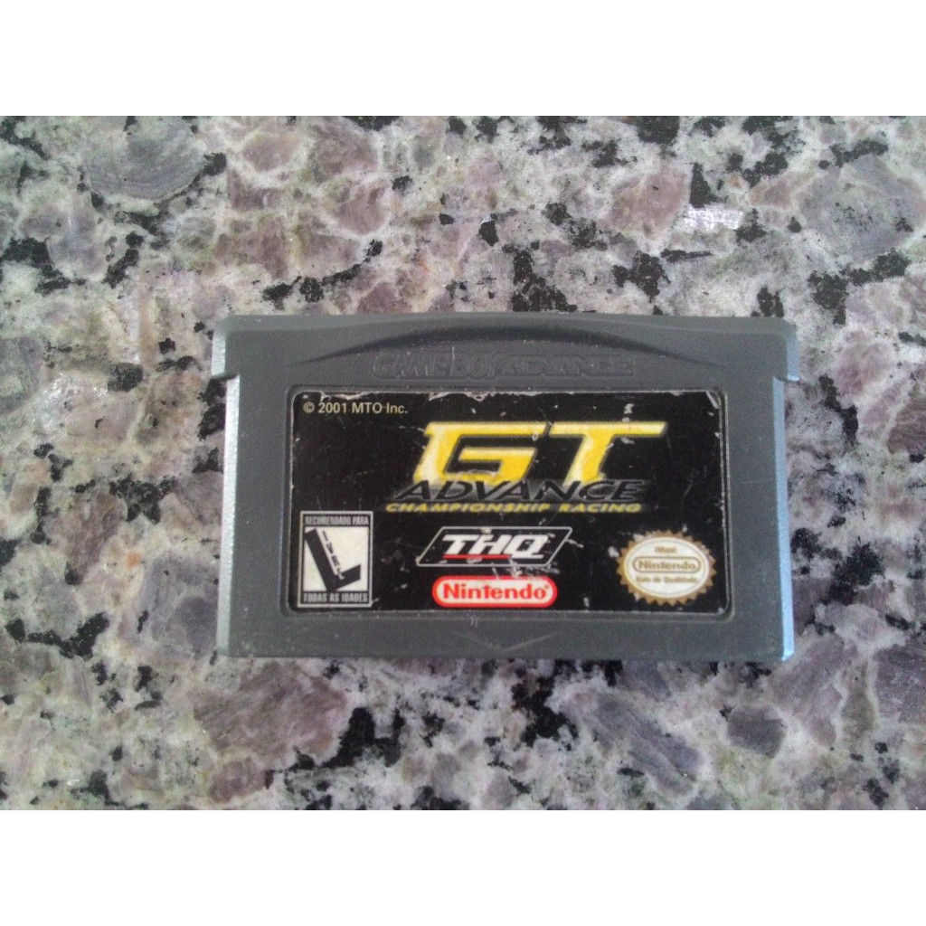 Jogo Gt Advance Championship Racing - Game Boy Advance / GBA (original ...