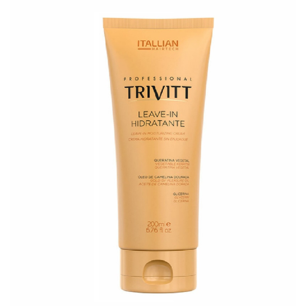 Creme Leave-In Hidratante Capila 200ml Itallian Trivitt | Shopee Brasil
